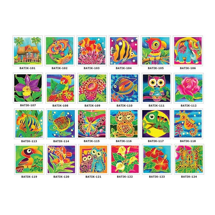 Batik Painting - Kit / Loose - Art and Craft Shop