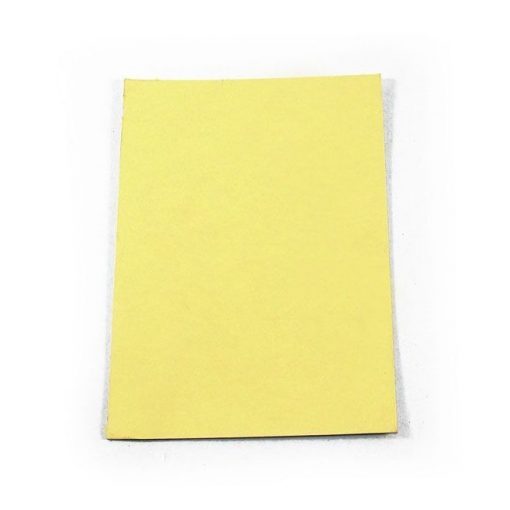 Glass Deco Yellow Release Card - Art and Craft Shop